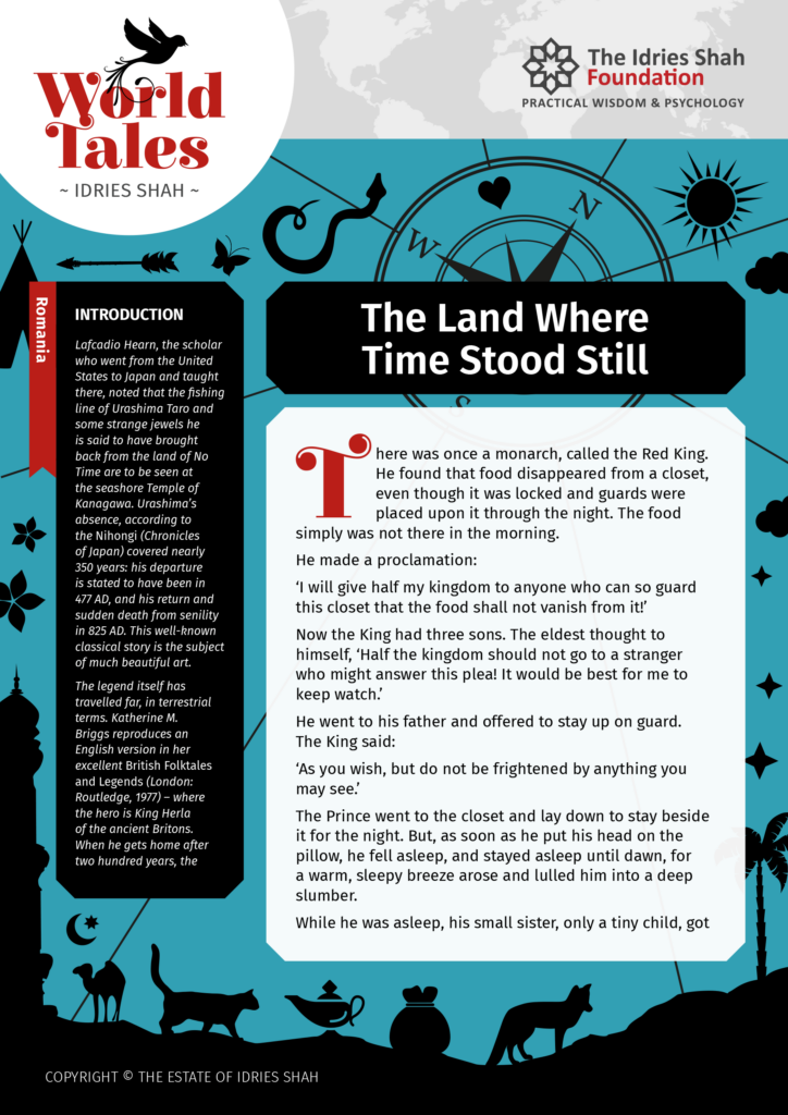 The Land Where Time Stood Still from World Tales - The Idries Shah ...
